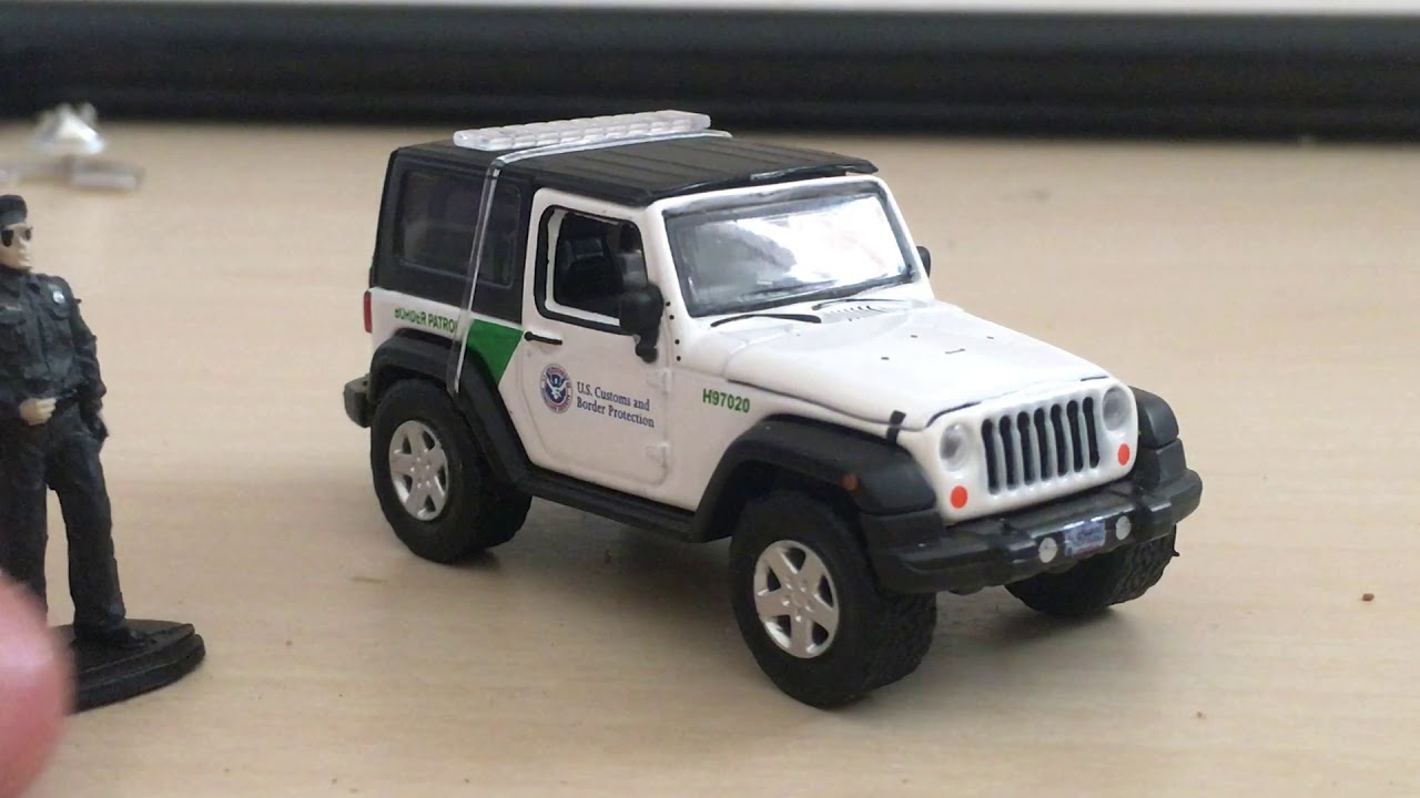 Hors série: Jeep US BORDER Patrol 1/64 - YouTube