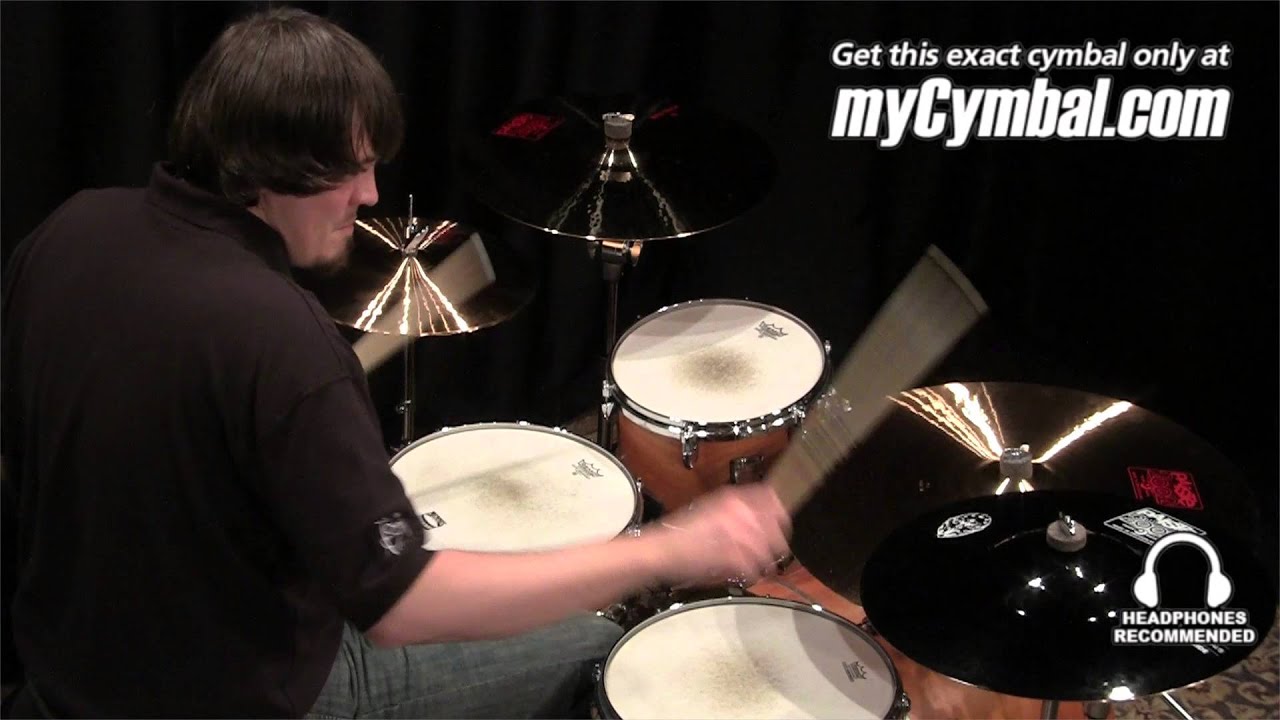 Paiste 18" 2002 Giga Bell Ride Cymbal "Psychoctopus" (1065618-1041113X ...