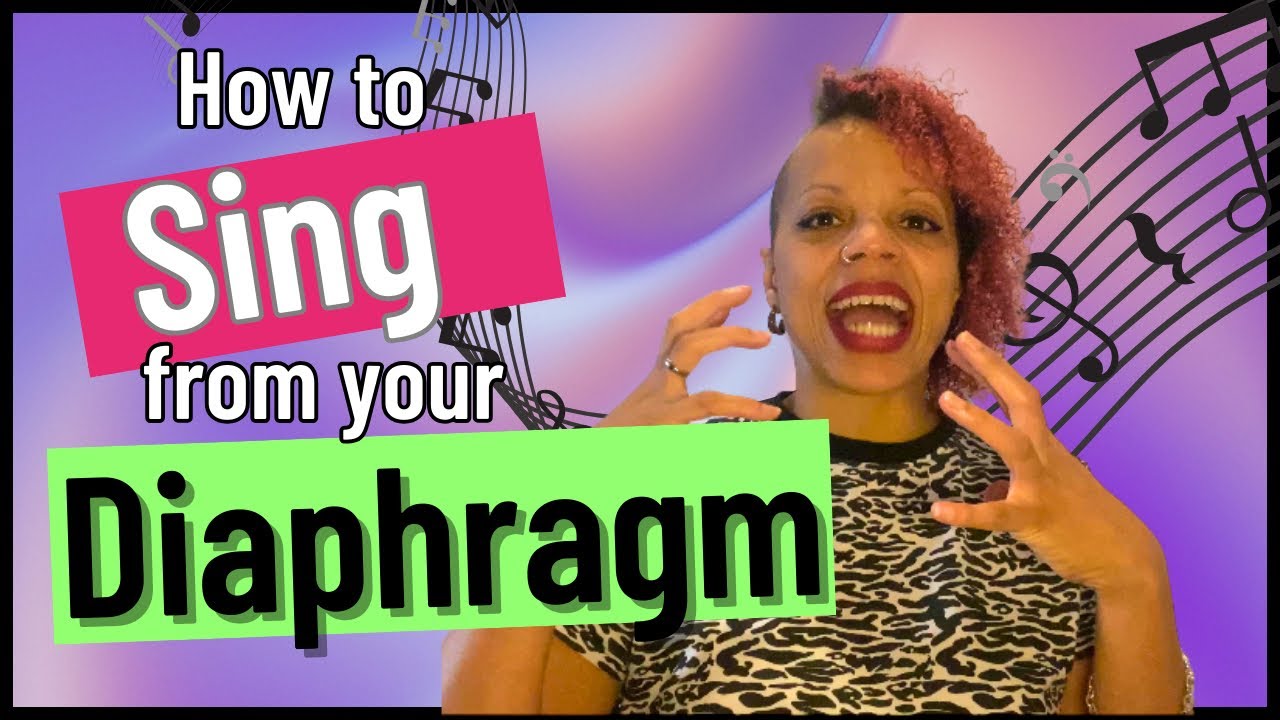 Step-by-Step Tutorial to Singing From Your Diaphragm - YouTube