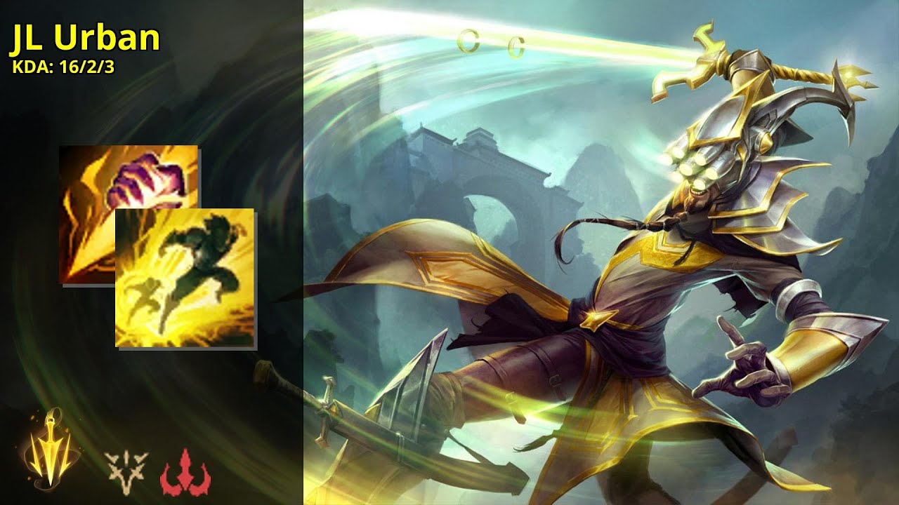 Master Yi PENTAKILL | JL Urban EUW Challenger 13.13 - YouTube