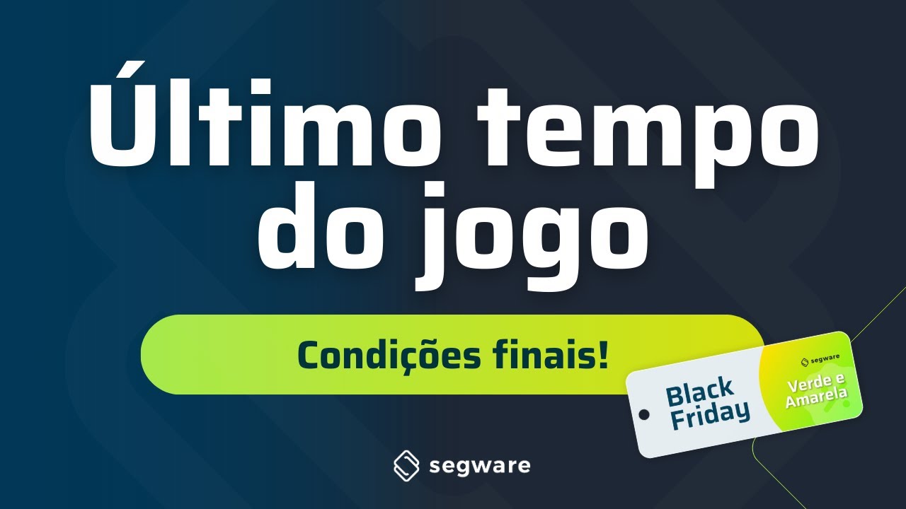 Último tempo do jogo: condições finais da Black November Verde e ...
