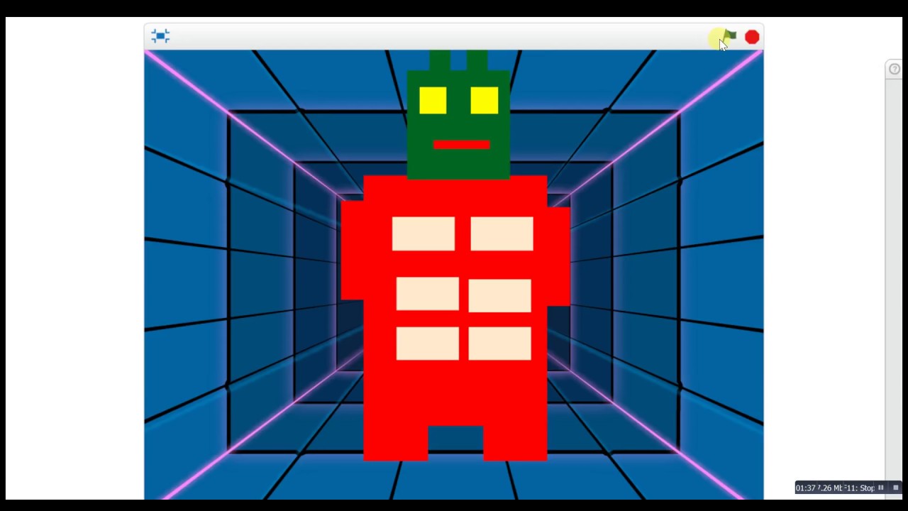 Scratch Wczytujemy rysunek duszka zapisany w pliku - YouTube