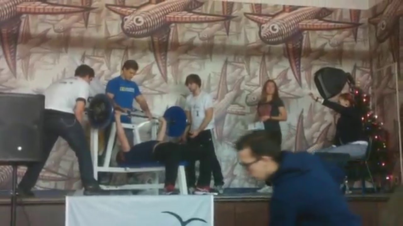 IPF bench - 1x125kg - YouTube