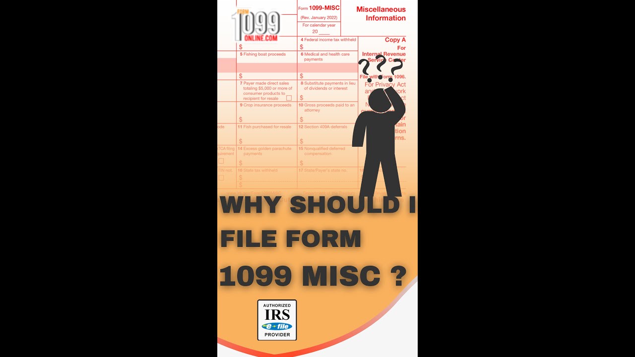 E filing Form 1099 MISC for 2023 -2024 Tax Season - YouTube