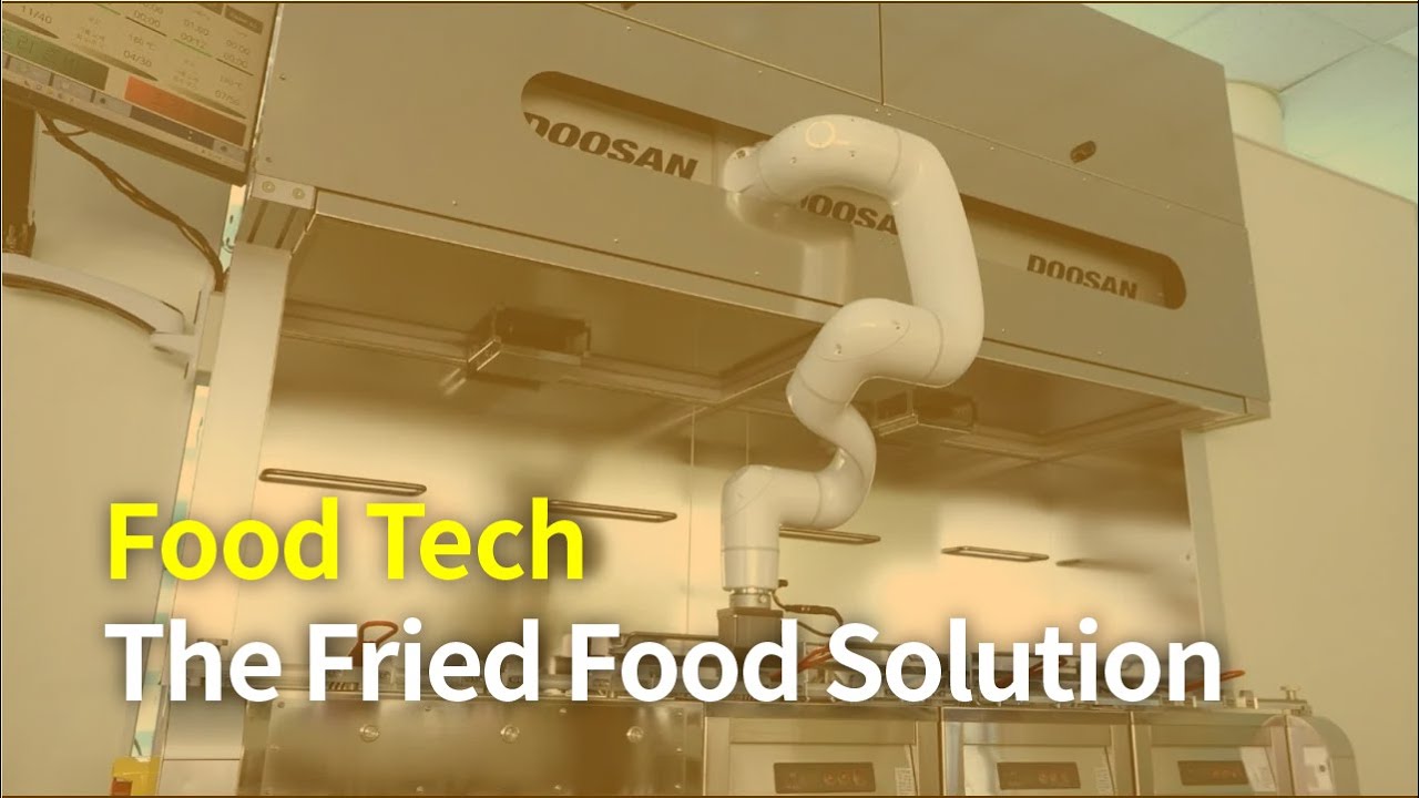 E SERIES, The Fried Food Solution I Doosan Robotics - YouTube