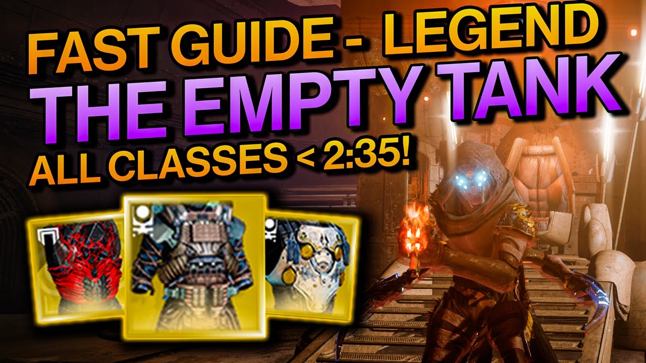Destiny 2: Platinum EMPTY TANK Legend Lost Sector Guide - EASY & FAST ...
