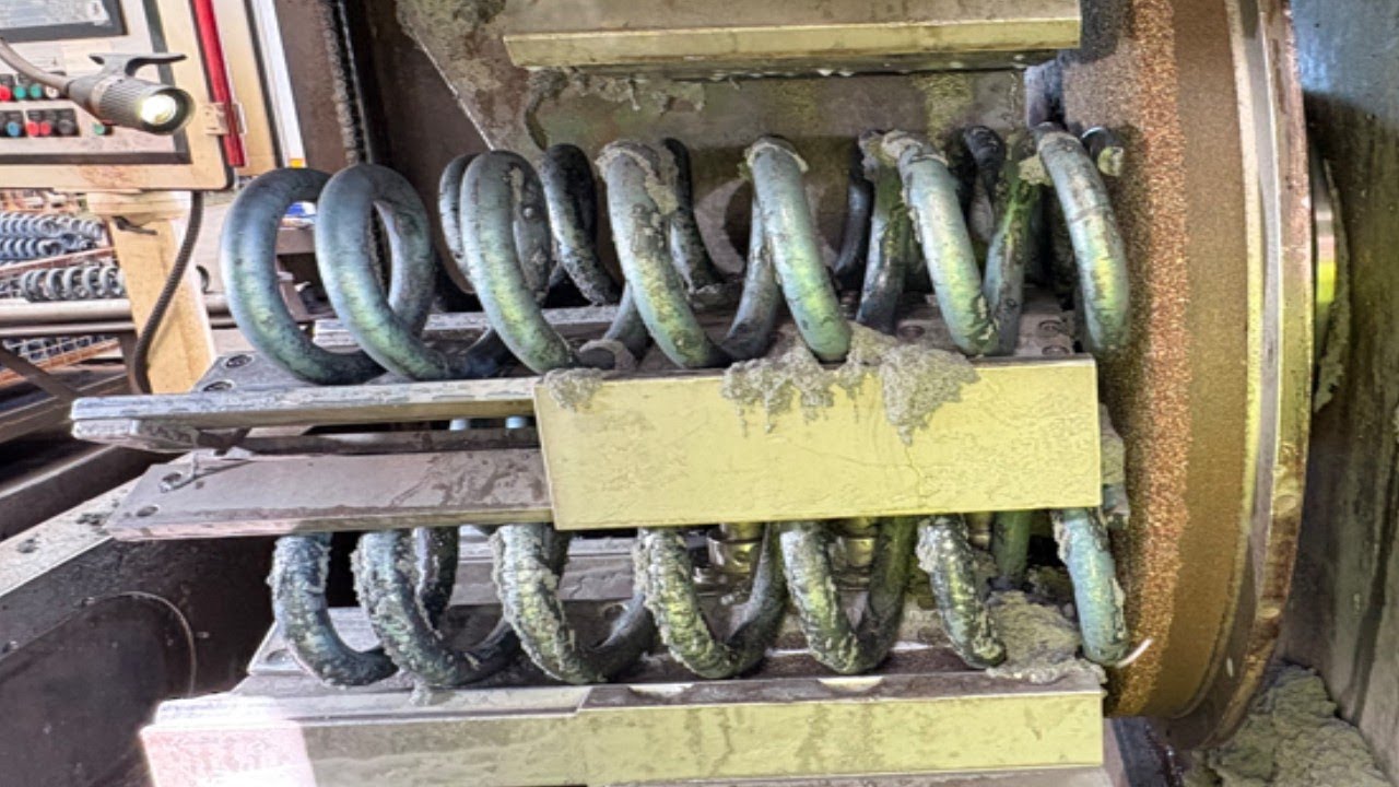 Manufacturing Stainless Steel Coil Springs | Spring Making Process ...