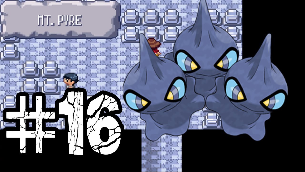 Lets Play Pokemon: Emerald - Ep.16 - Mt.Pyre! - YouTube