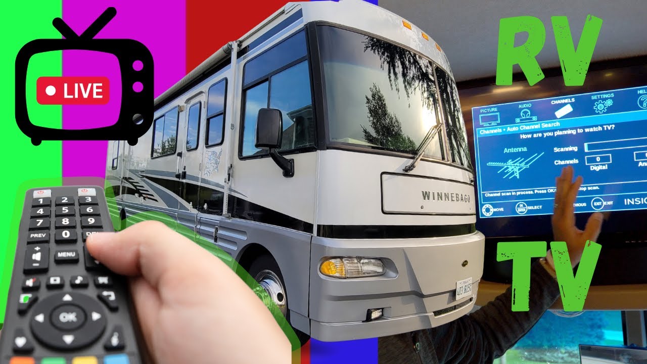 Tips and Tricks Using Your TV In Your RV While Camping - YouTube