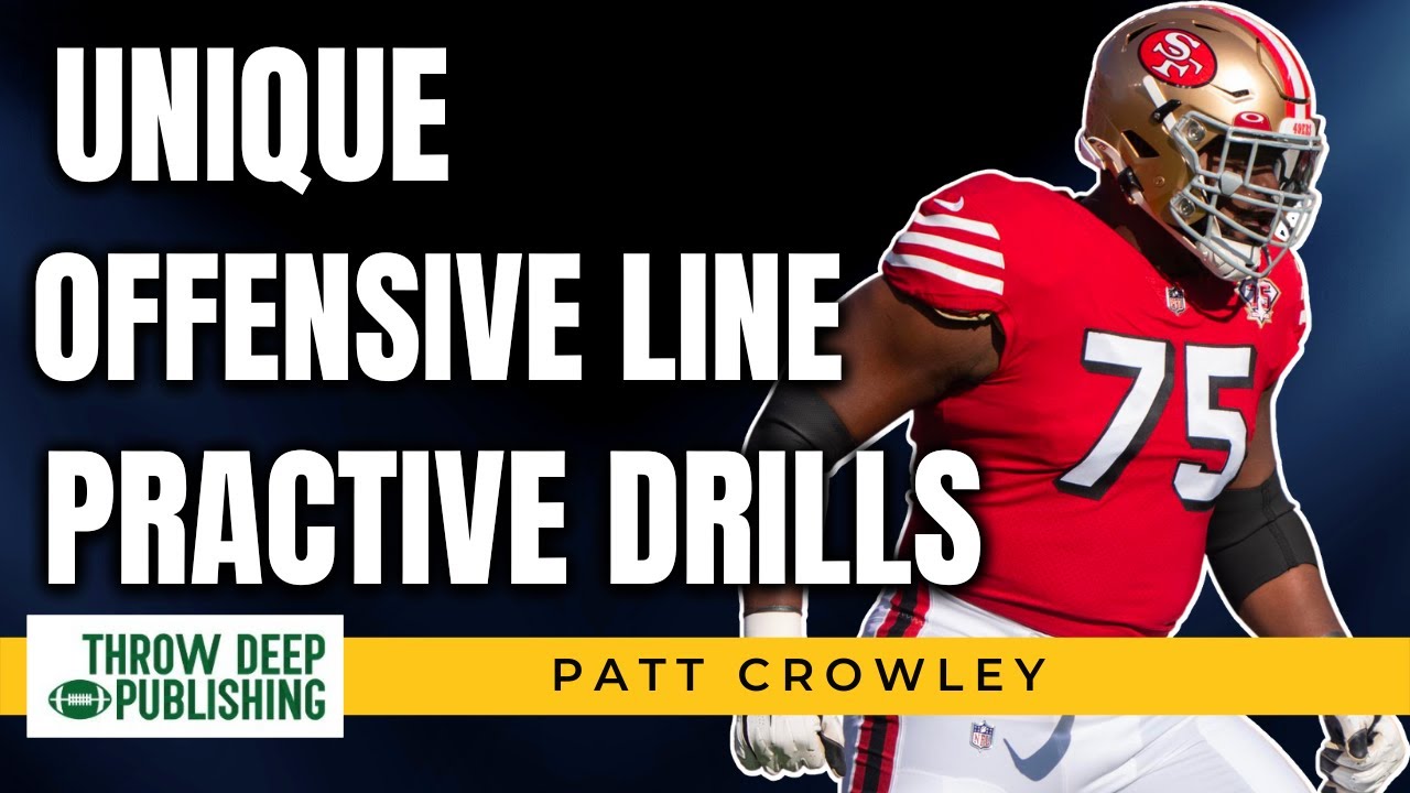 Use these UNIQUE Practice Drills for Your Offensive Lineman - YouTube