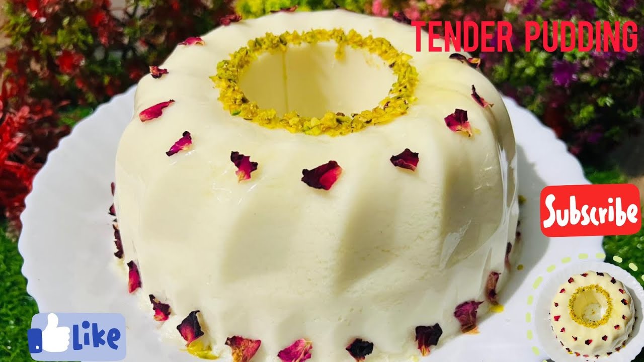Tender Pudding: Silky Smooth & Creamy Delight | coconut pudding | Tasty ...