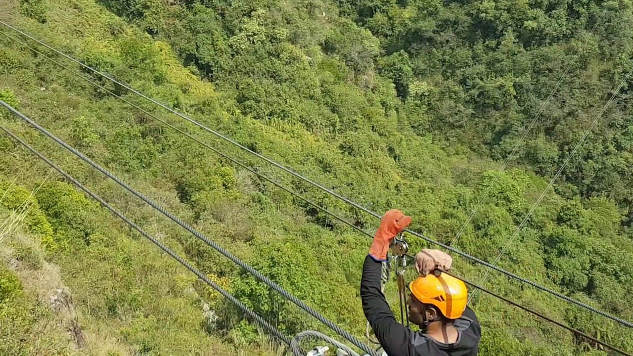 Ziplining in Mawkdok valley, cherrapunjee,meghalaya - YouTube