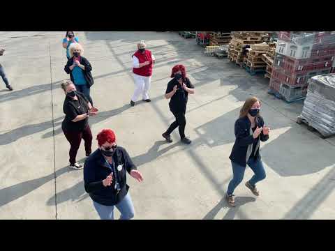 Tesco Pápa Jerusalema tánc kihívás - Jerusalema dance Tesco Hungary