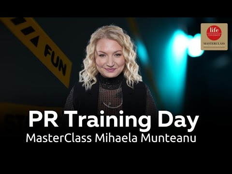 Curs PR » Masterclass Mihaela Munteanu » Curs Online Înregistrat - YouTube