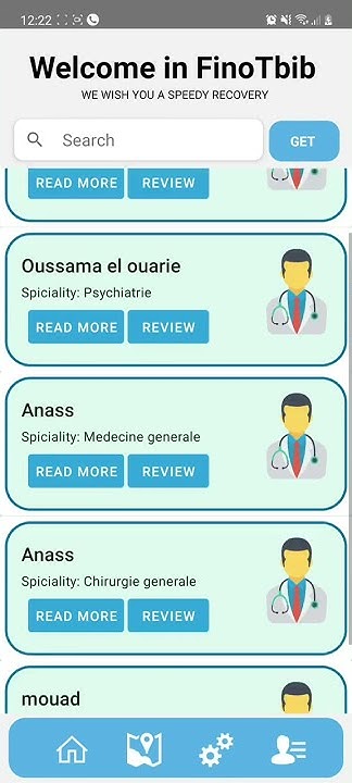 providing the nearest doctors location - (ReactNative - PHP - MySQL) - YouTube