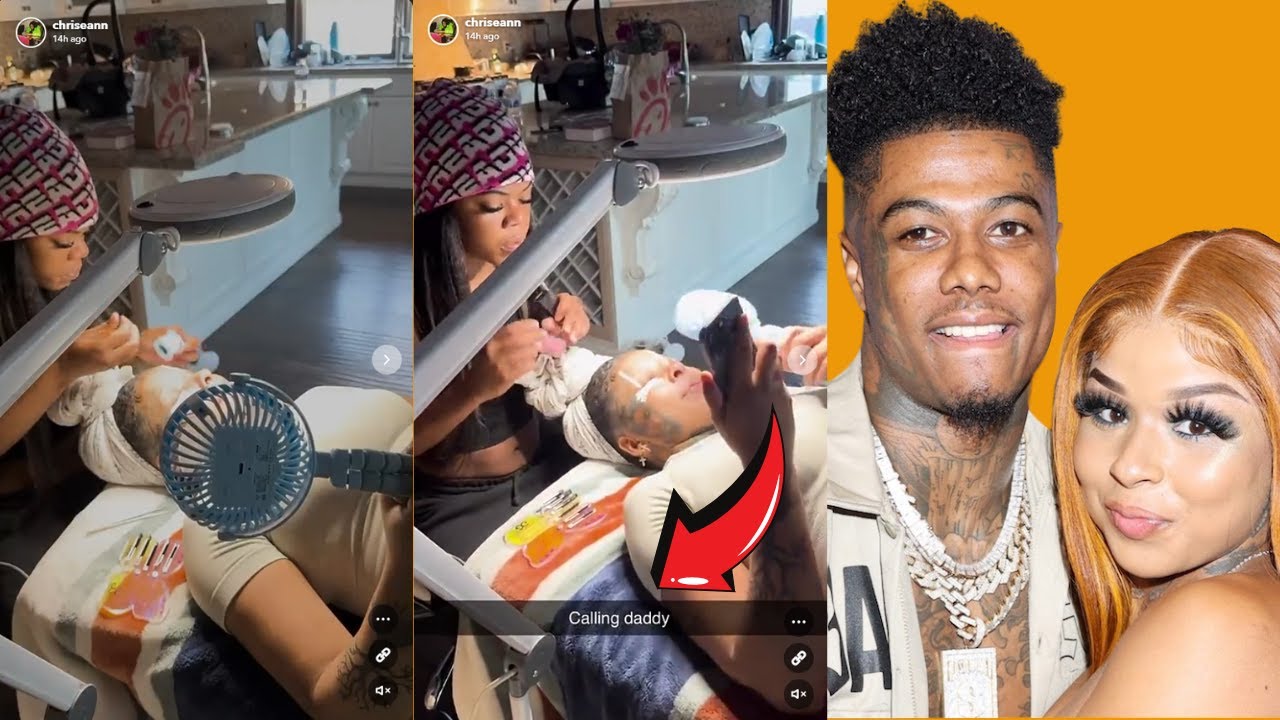 Chrisean called "DADDY" Blue and let it be known she is FOCUSED on Blue ...