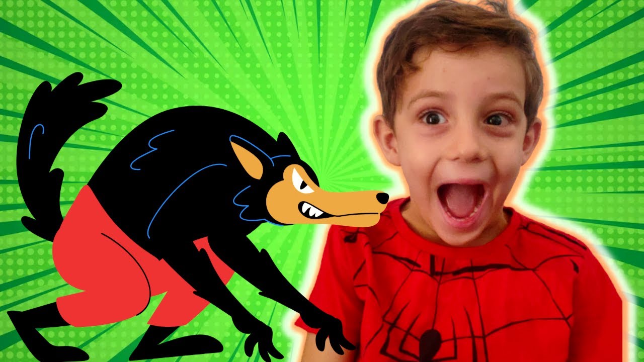 NICO TOP EM UMA HISTÓRIA ENGRAÇADA DO LOBO MAU E VAMPIRO | 아이들을 위한 영상 ...