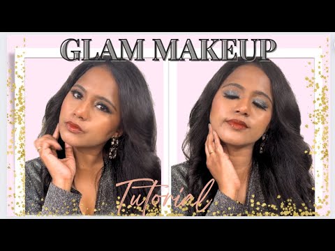 I created a look matching my outfit 😍 Glam makeup tutorial 🌟 - YouTube