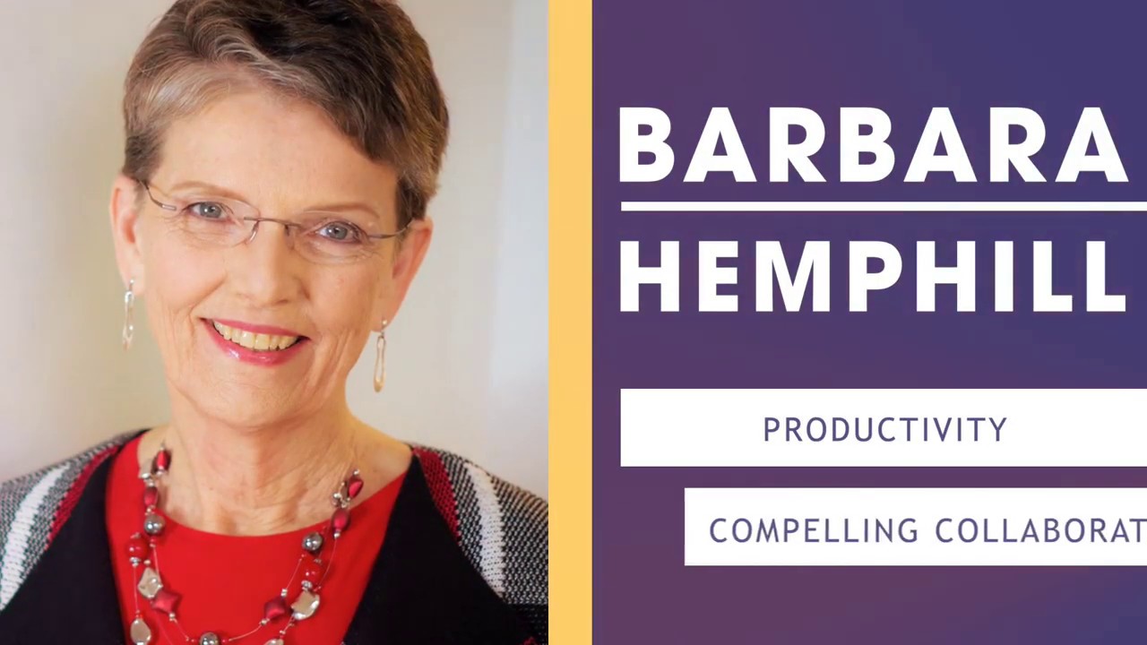 Barbara Hemphill KEY5 2019 Keynote 2 - YouTube