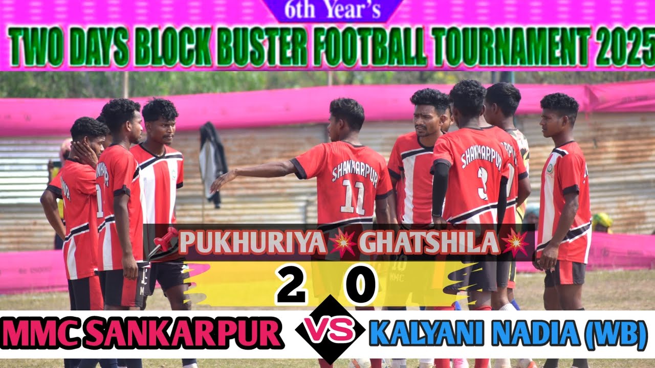 SANKARPUR 🆚DIAMOND STAR KALYANI (NADIA) WB💥PUKHURIYA FOOTBALL ...