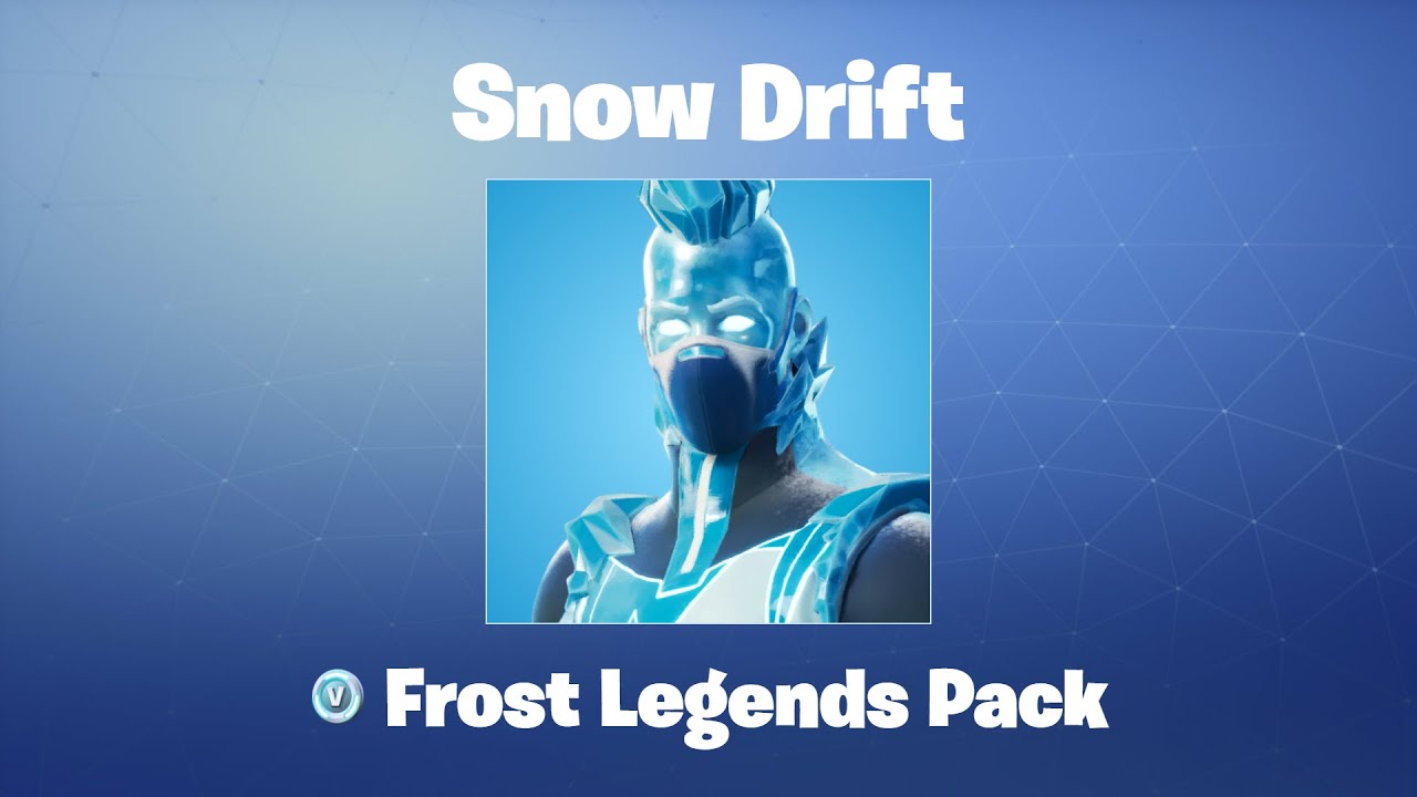 Snow Drift | Fortnite Outfit/Skin - YouTube
