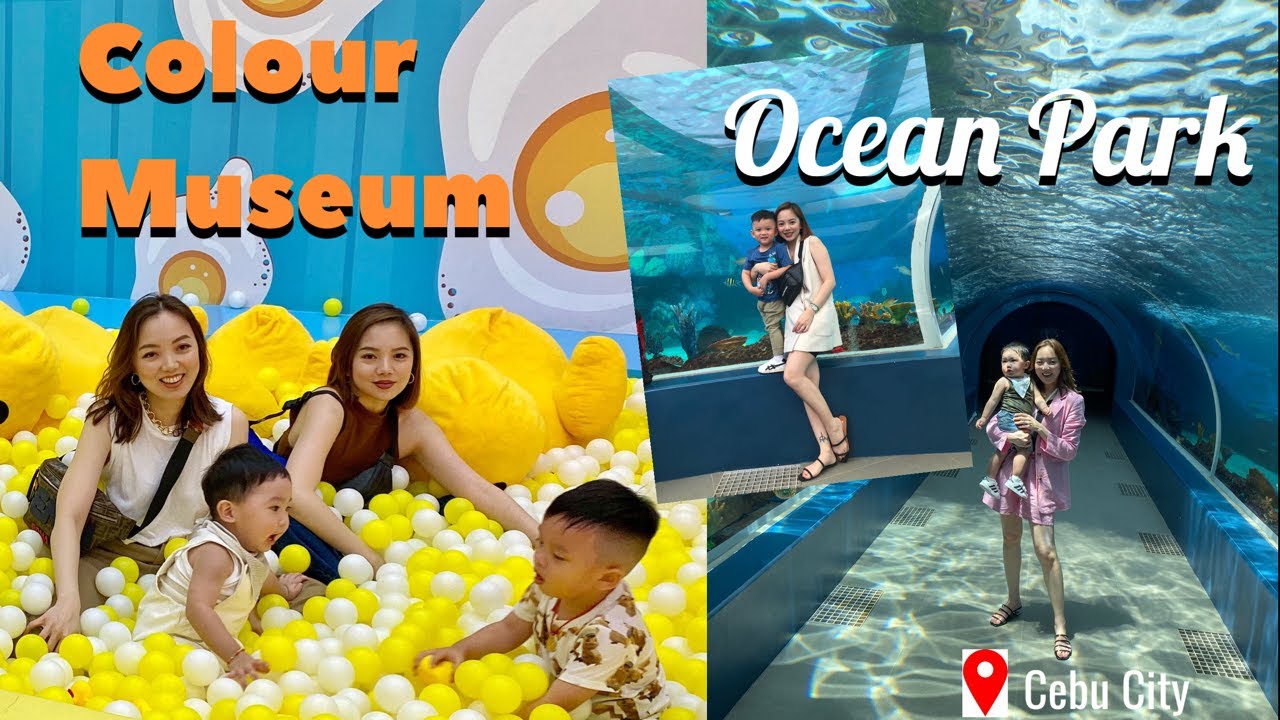 Riley and Bastie Goes To Cebu: Ocean Park & Colour Museum - YouTube