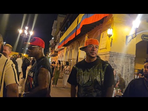 Colombia Cartagena Nightlife District Raw And Uncut