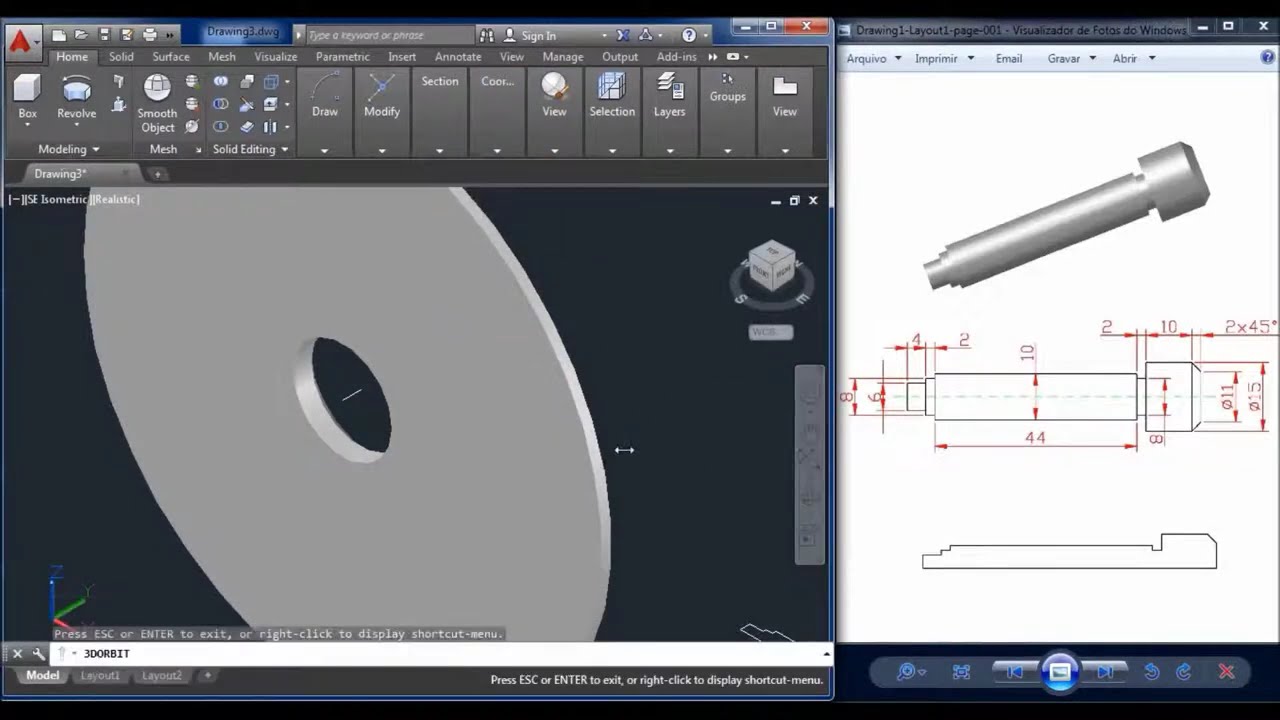 Fun o Revolve AutoCAD 3D YouTube fun-o-revolve-autocad-3d-youtube