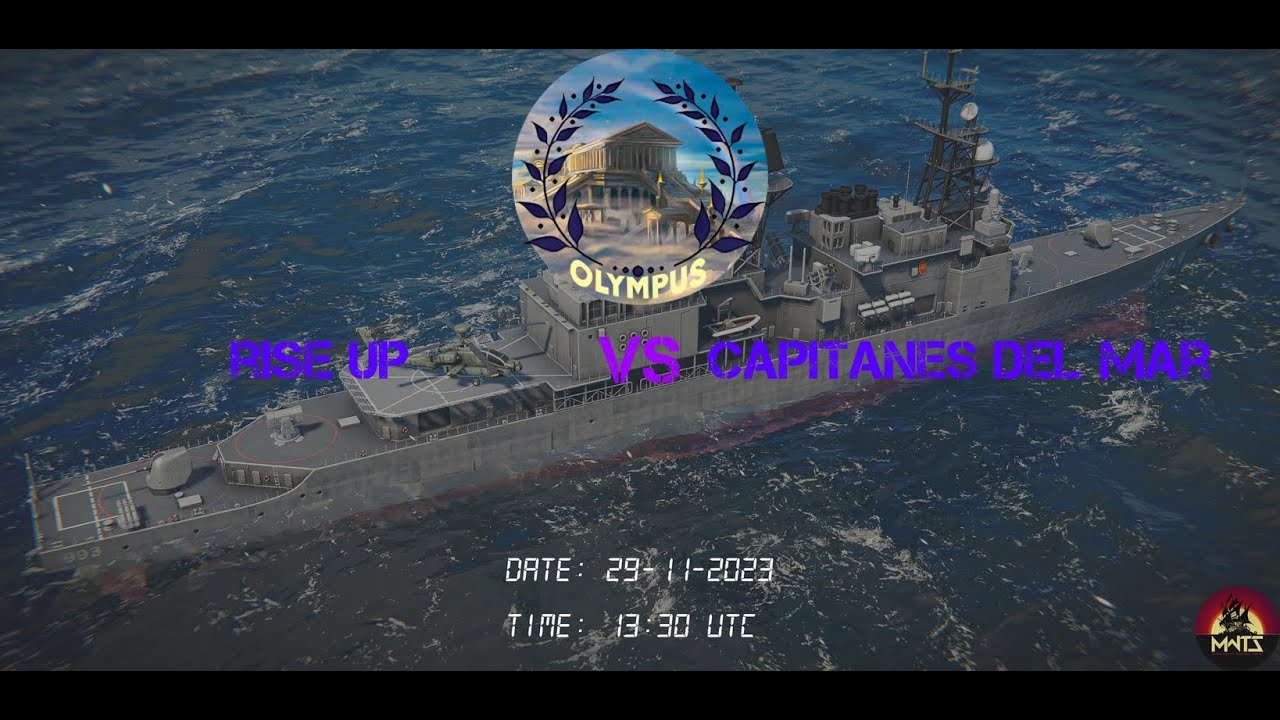 Black Hunter Modern Warships Tournament/ Round 1/RISE UP vs CAPITANES ...