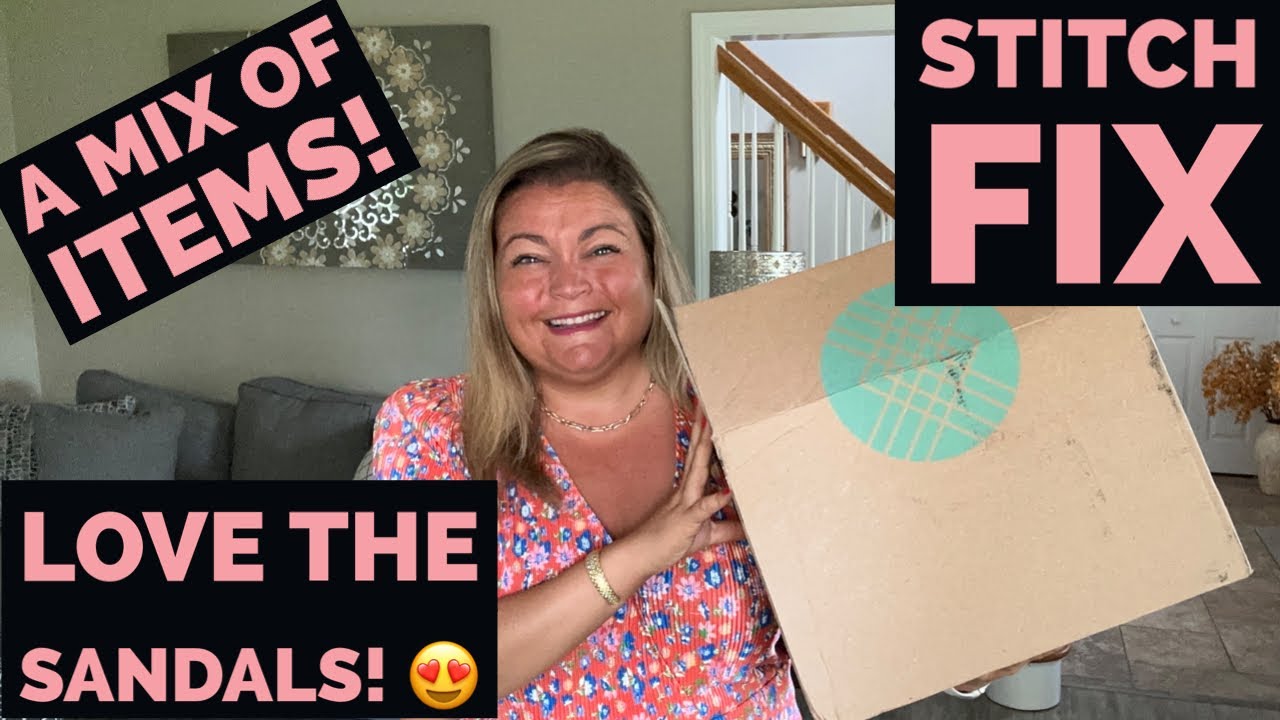 Stitch Fix // Check out the sandals! // July 2023 - YouTube