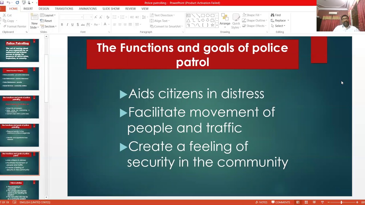 Police patrolling & techniques part 1 - YouTube