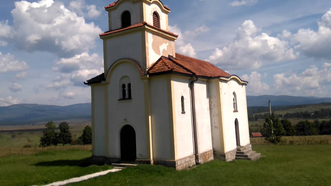 Bjelaj, Osjecenica, Around the church, Bosanski Petrovac, September 3 ...