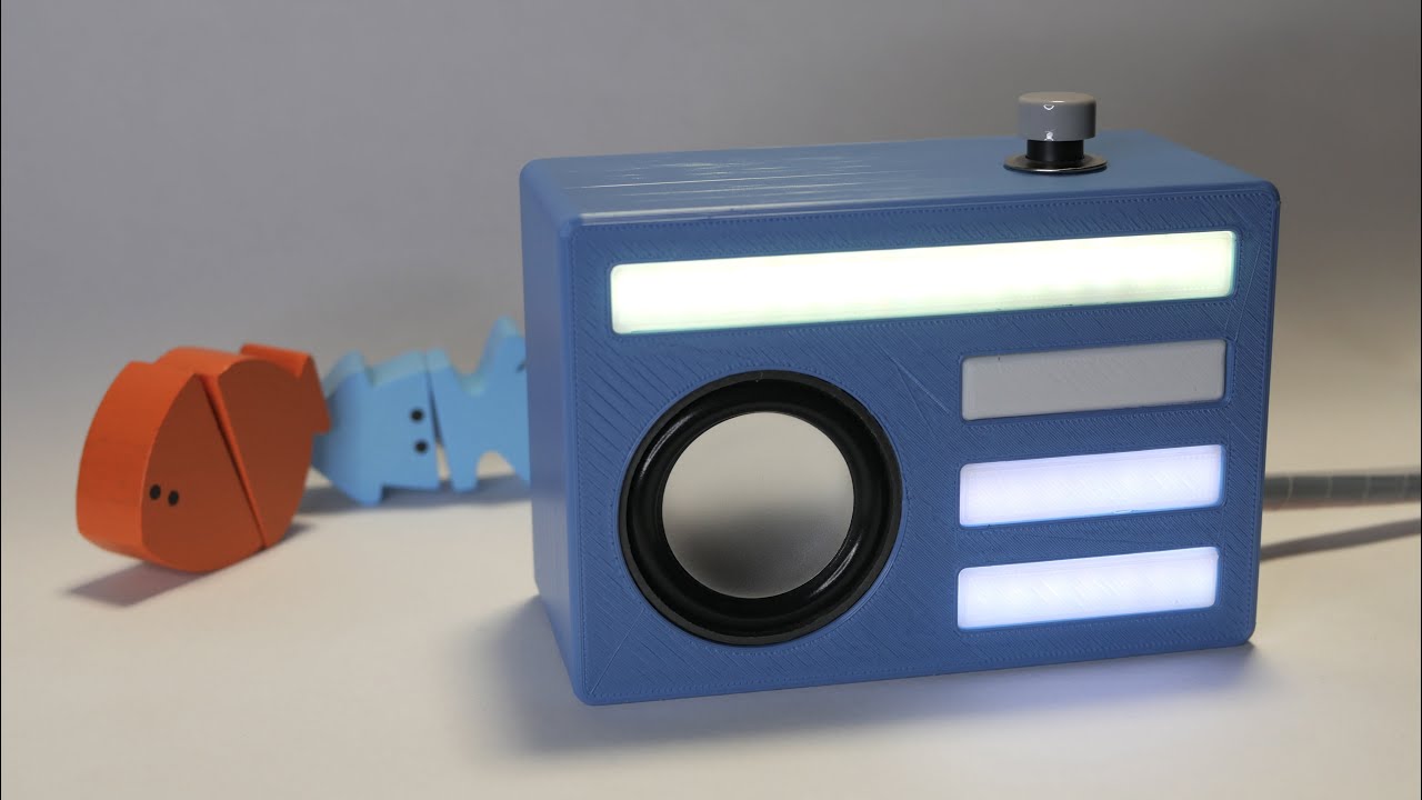 DIY Internet radio with very simple UI; one button to select stations ...