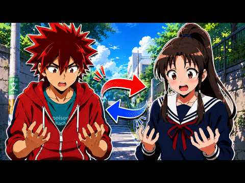 TSF Anime Boy Body Swap with Cute Schoolgirl Sister | Gender Bender Story | TGTF