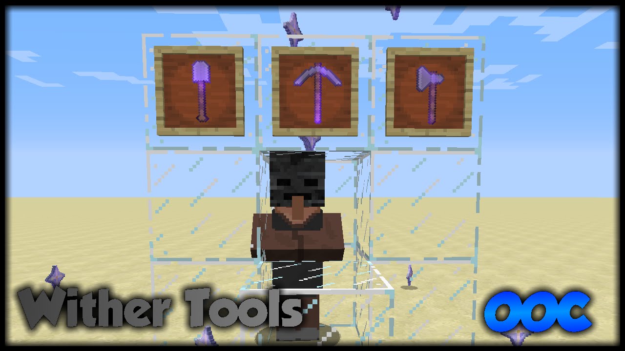 Minecraft: Wither Tools | Only One Command (Suggested by WitherOfMc ...
