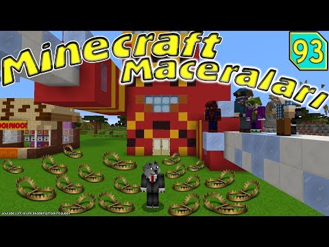 Örümcek Adam Çetesi Kurtadamı Yakaladı Minecraft Maceralari 93