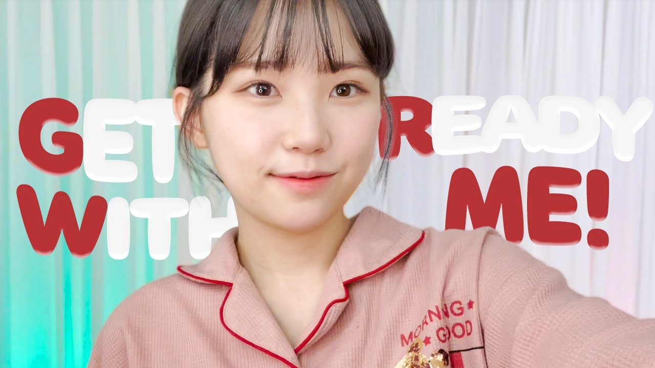 꼬질잉 탈출 비법 메이크업💋 근데 파자마 룩북을 더한 [GRWM] - YouTube