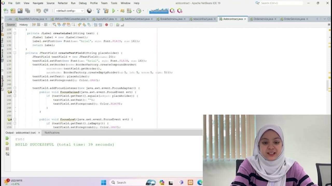 WEB SERVICES PROJECT (CSW31103) - YouTube