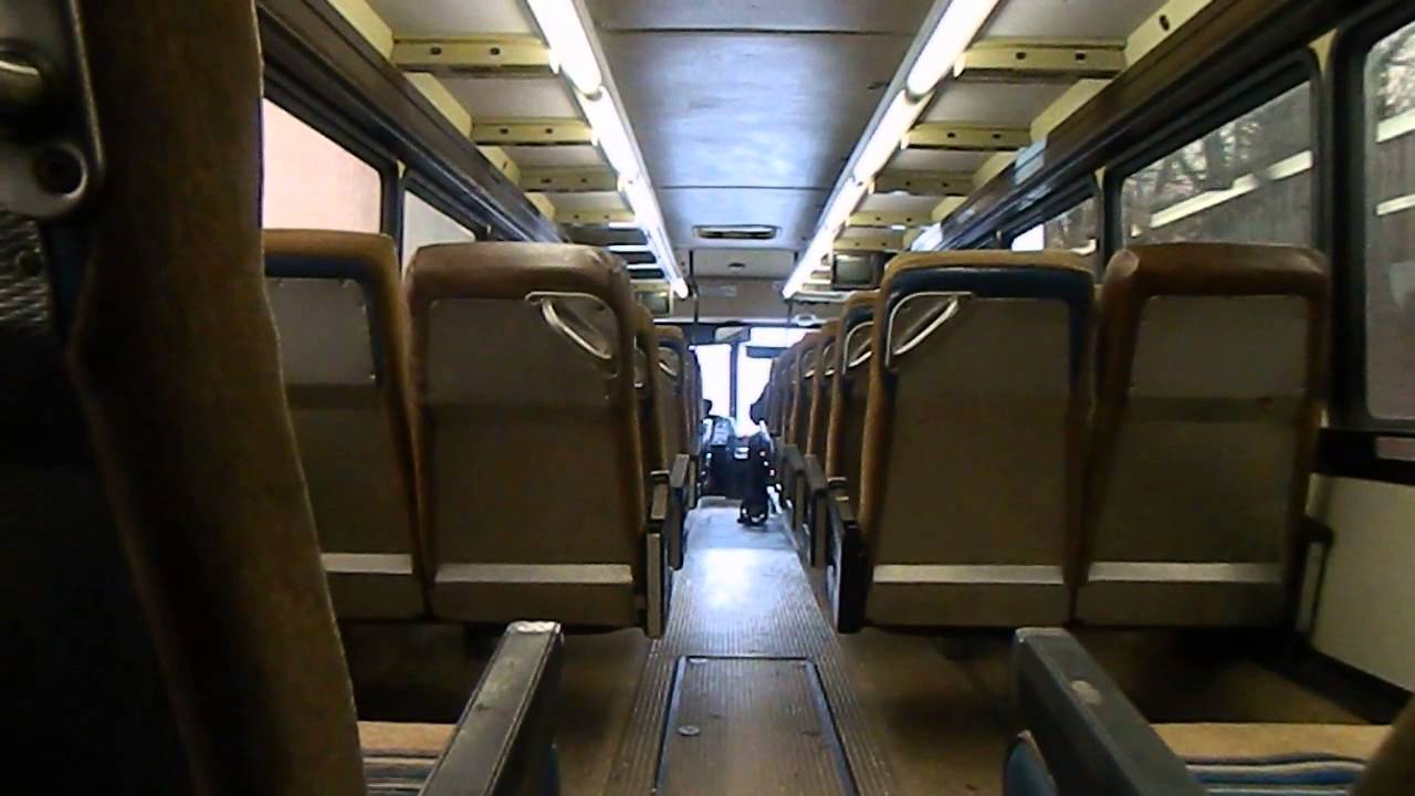On Board: 1989 Eagle Model AE-20 Commuter Coach 5604 [Ex New Jersey ...