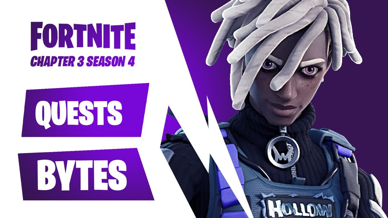 Fortnite - BYTES QUESTS - Chapter 3 Season 4 - YouTube