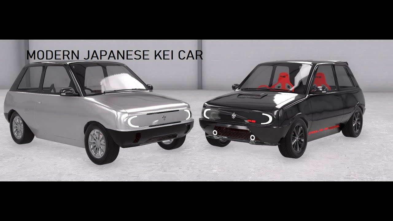 SIMPLE MODERN JAPANESE KEI CAR (Automation/BeamNG) - YouTube