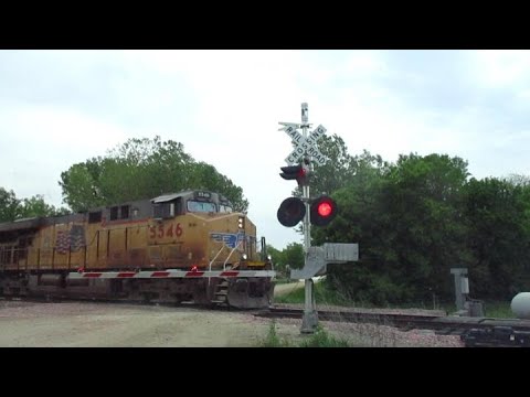 UP 5546 South MSSNP Filmed At North Kasper Siding (5-29-2022) - YouTube