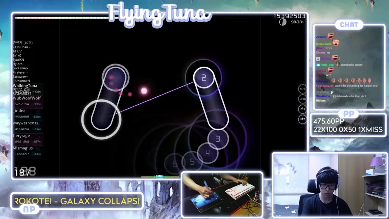 [Live] WalkingTuna | Kurokotei - Galaxy Collapse [Galactic] +NF 89.26% ...
