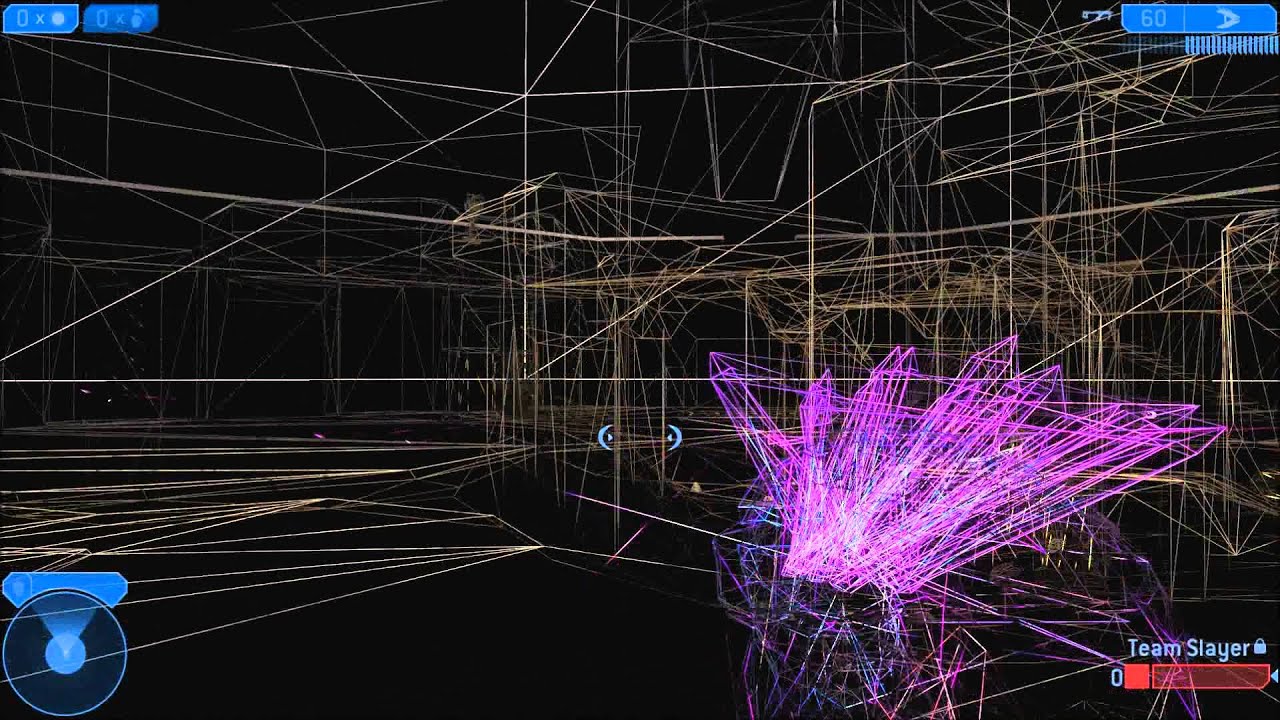 HALO 2 VISTA PC WIREFRAME - YouTube