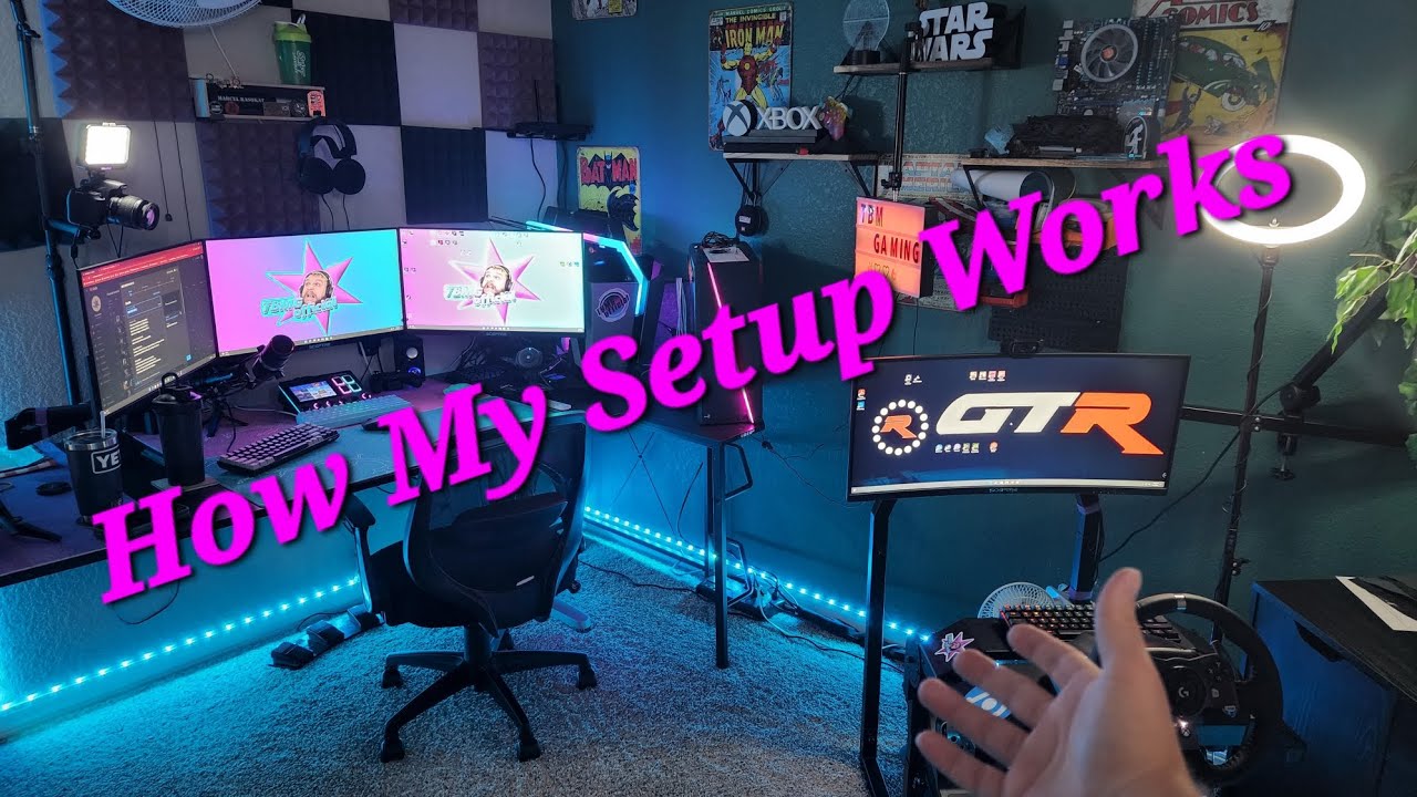 My crazy setup and how it works!! - YouTube