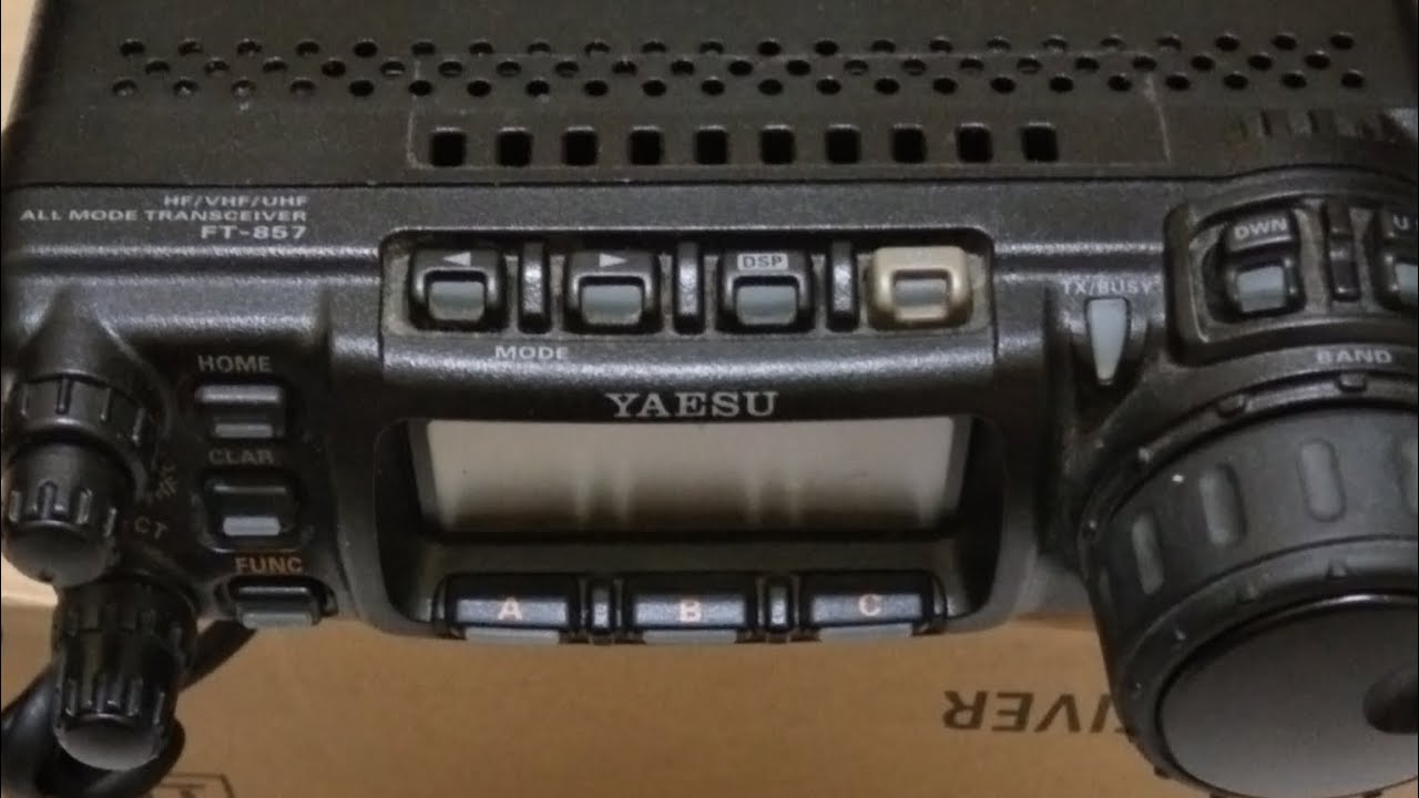 Unboxing yeasu ft857 #56 - YouTube