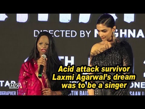 Acid attack survivor Laxmi Agarwal's dream was to be a singer - YouTube