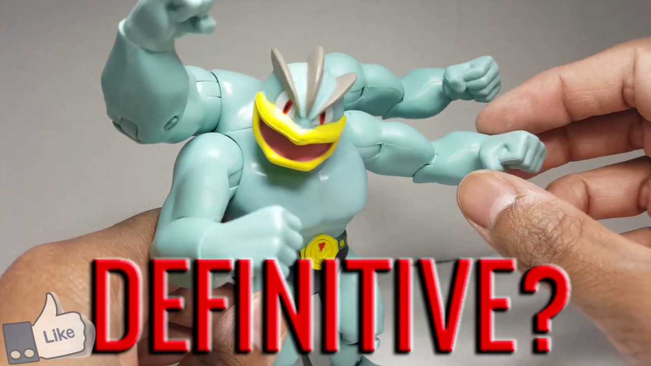 TOMY Machamp Action Figure Review - YouTube