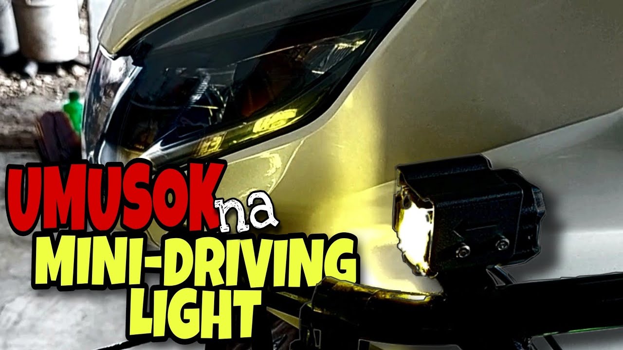 MINI-DRIVING LIGHT for my PCX 160 / UMUSOK / SINO ang TAMA O MALI ...