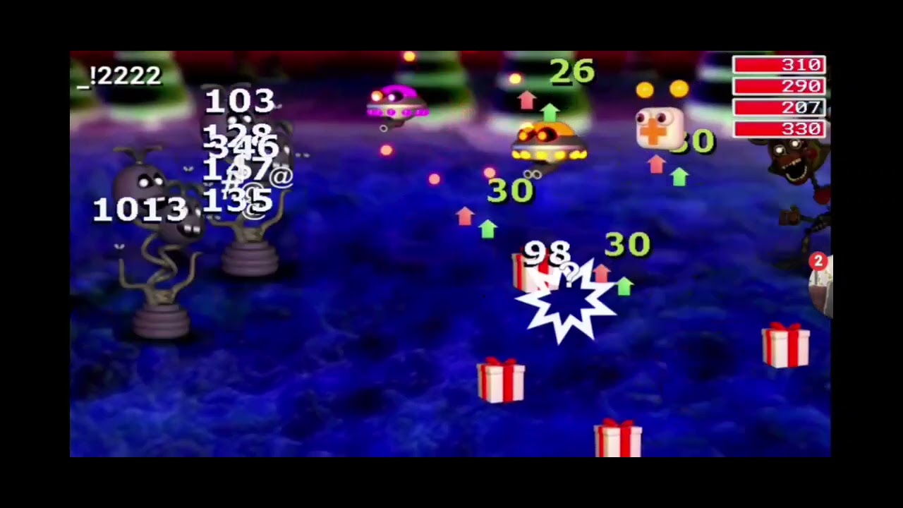 Fnaf World glitch (&*_ _ _ TWRE) - YouTube
